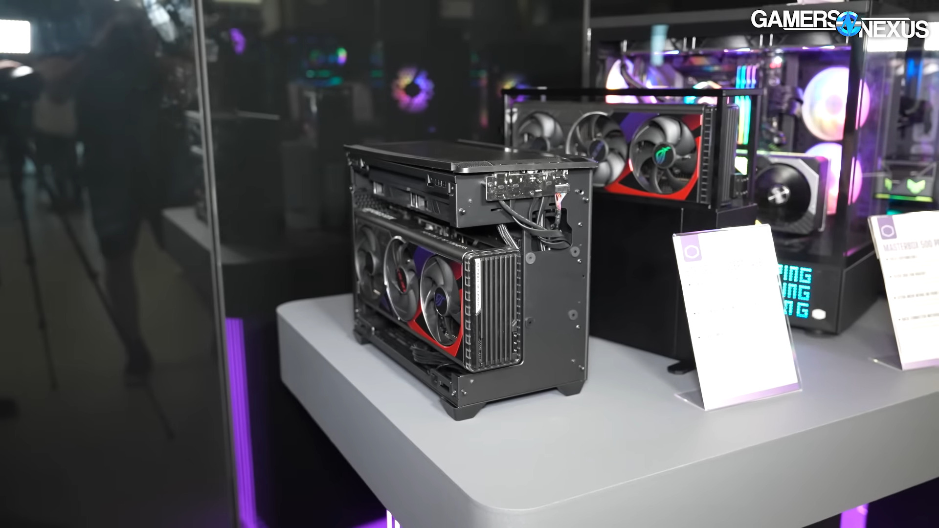 Cooler Master's "Super Conductor" Heatsink, New NR200P Case Concept, & Clever ITX | GamersNexus